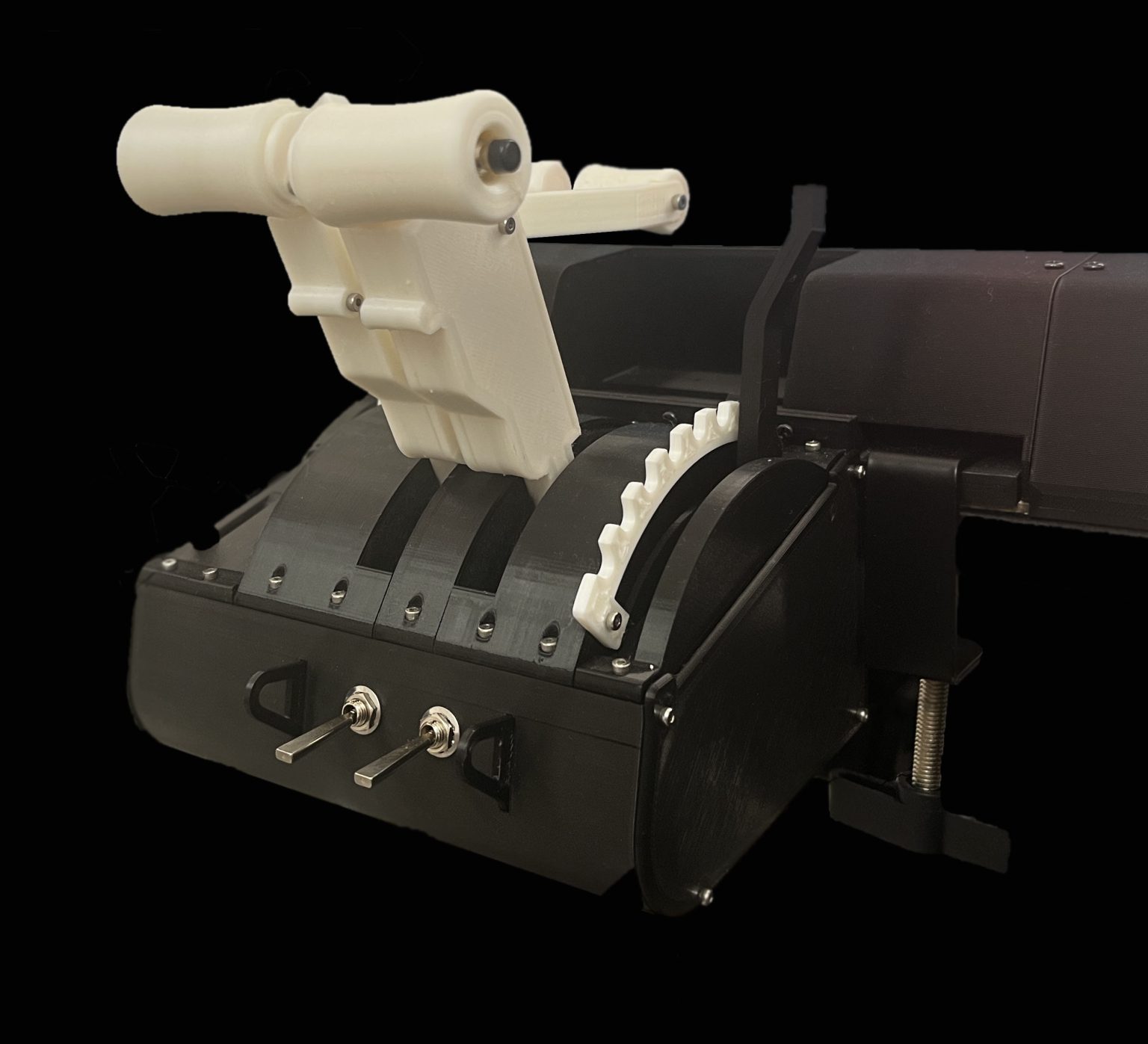 3D Printable Throttle Quadrant SilenceDIY