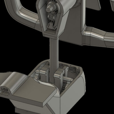 3D Printable Flight Yoke Kit | SilenceDIY Flight SIM DIY Products